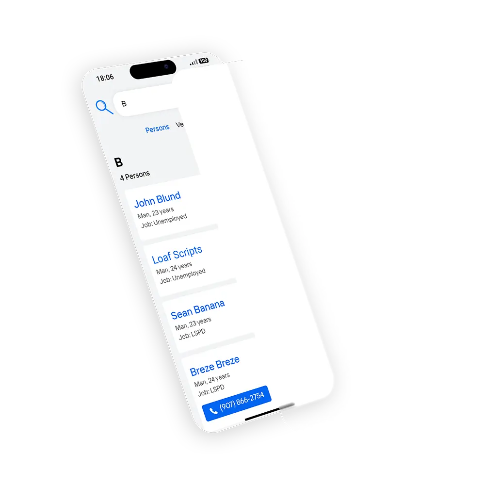 LB Lookup app – Documentation